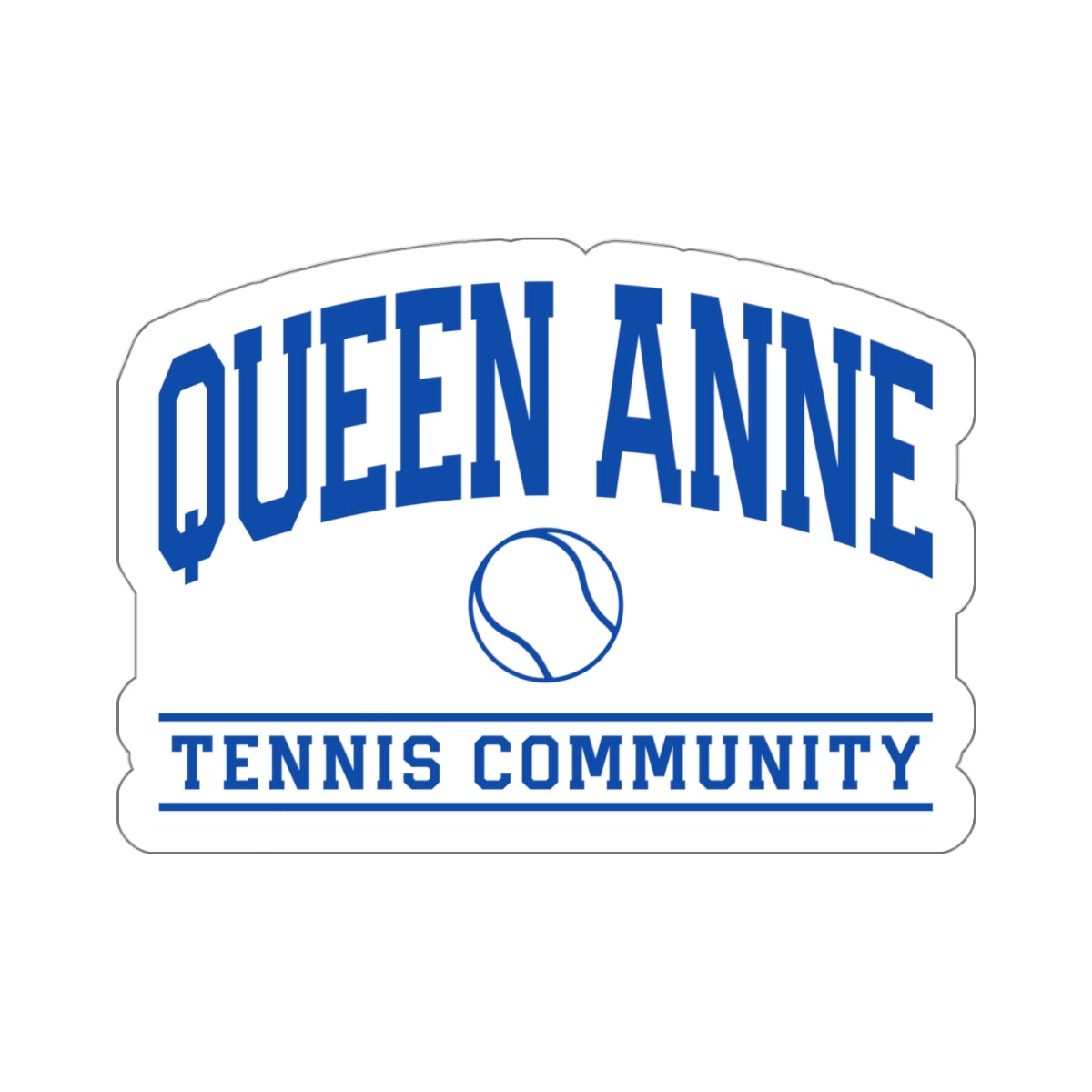 The QUEEN ANNE ARCH | Sticker – Scarlet & Gold