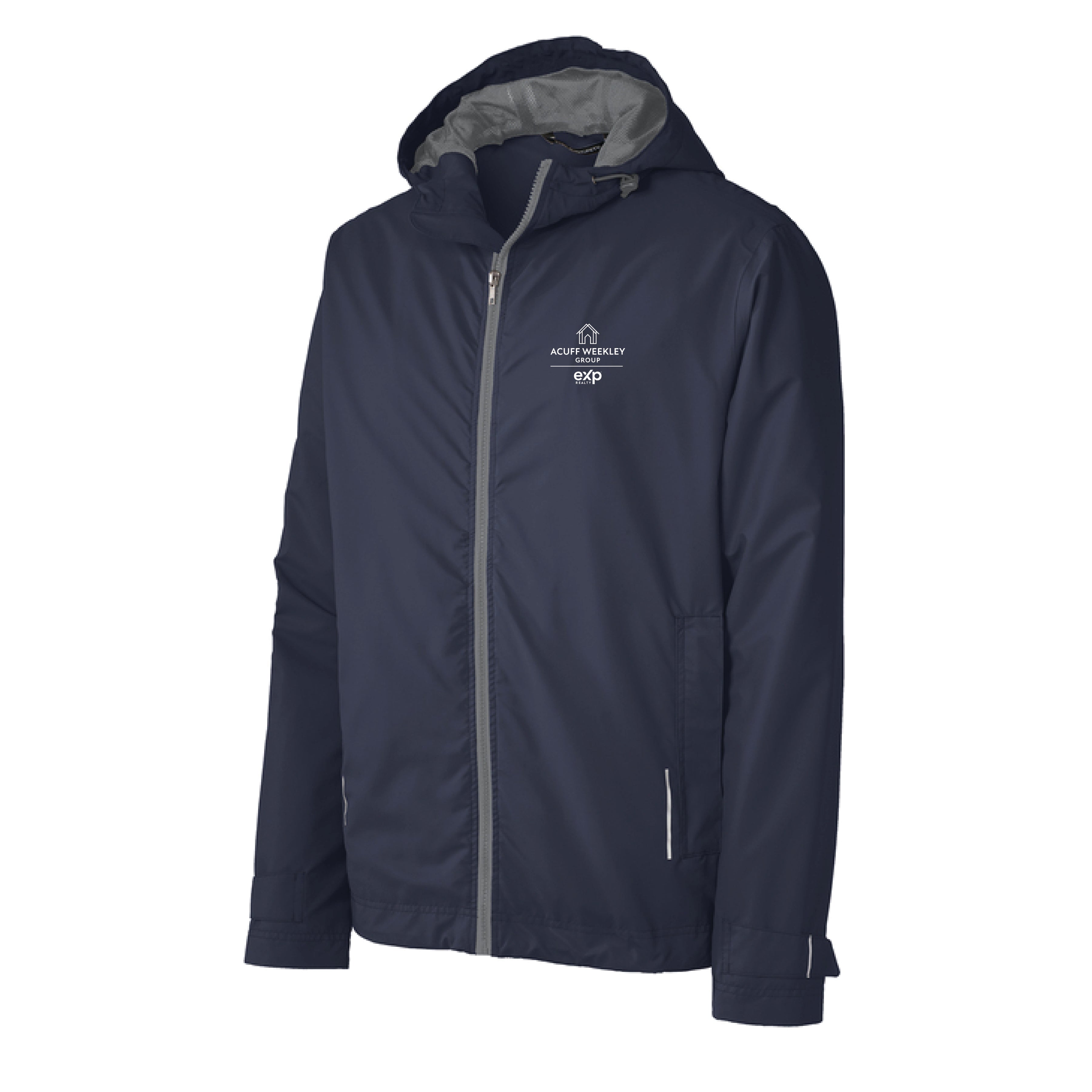 The Acuff EXP Logo | Adult Navy Northwest Slicker – Scarlet & Gold