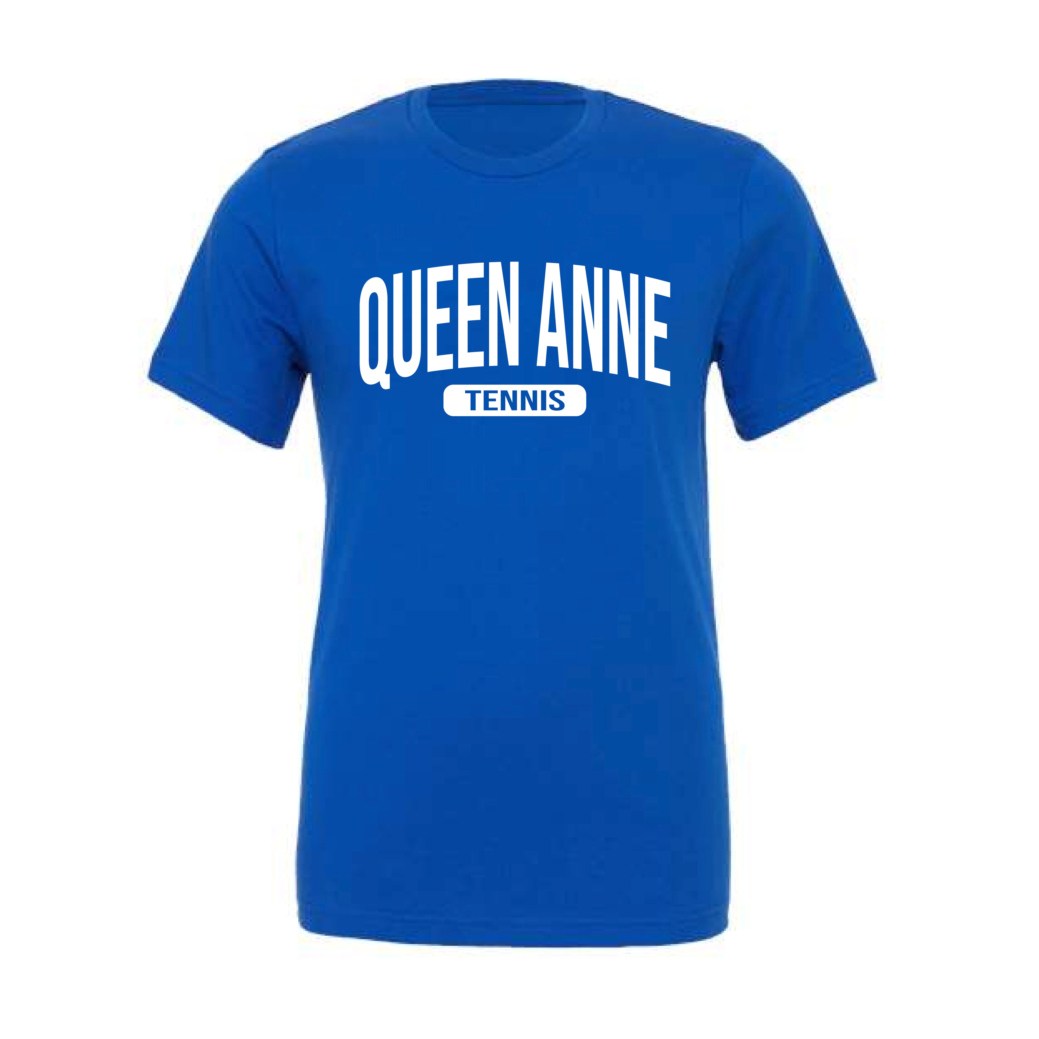 The Big Queen Anne Arch | True Royal Tee – Scarlet & Gold