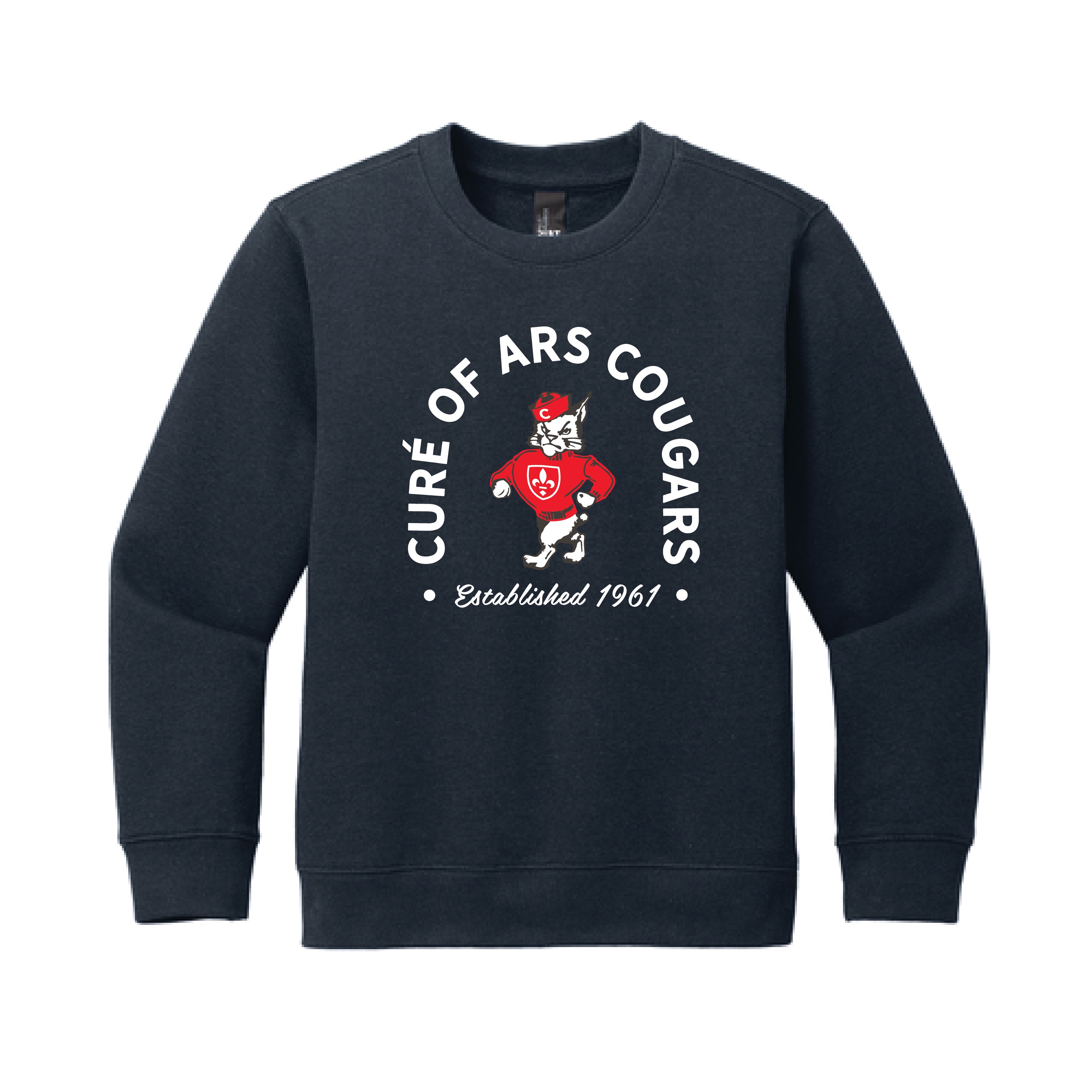 The Cure' of Ars Arch | Youth New Navy Crew – Scarlet & Gold