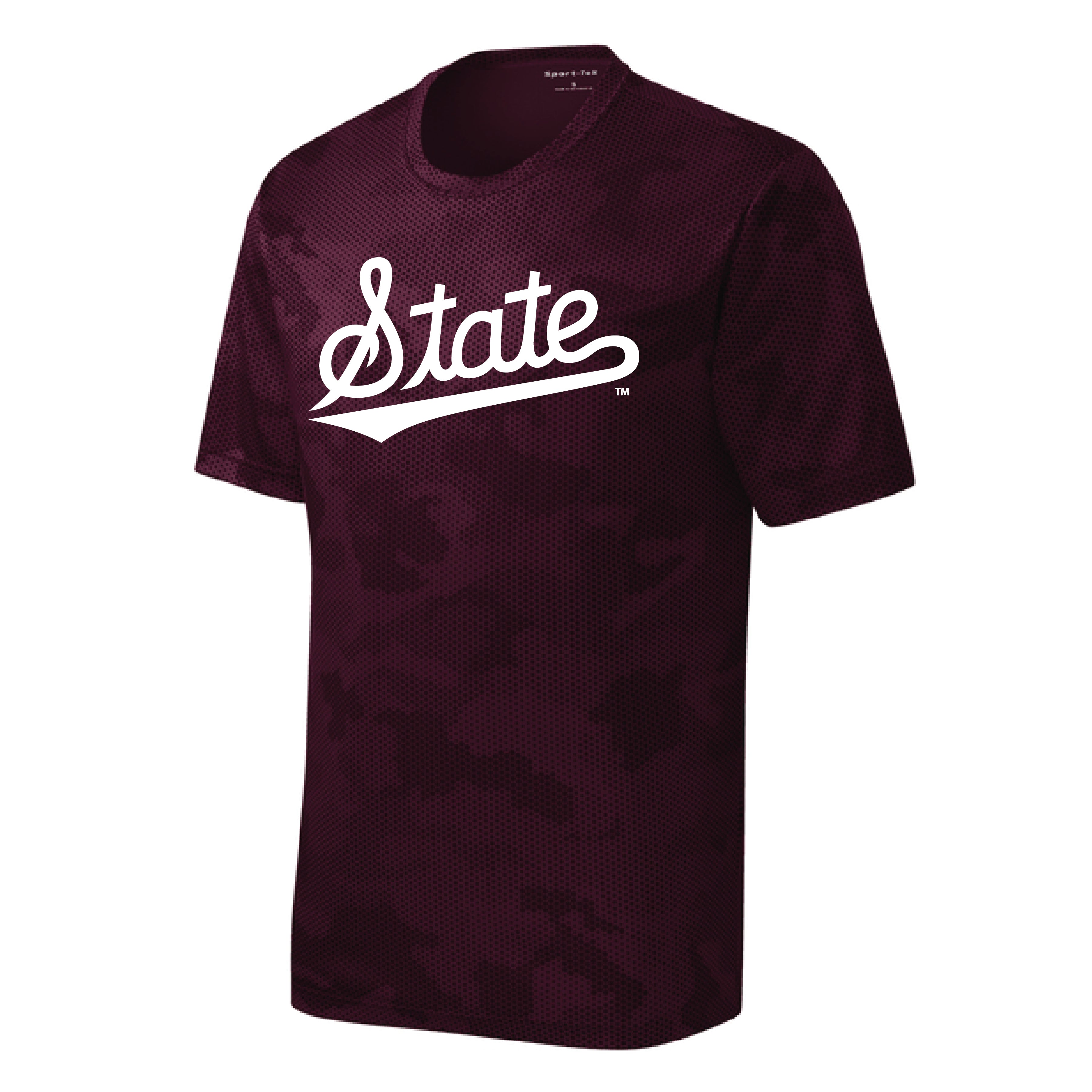 The Mississippi State Logo | Youth Maroon Youth Performance Tee ...