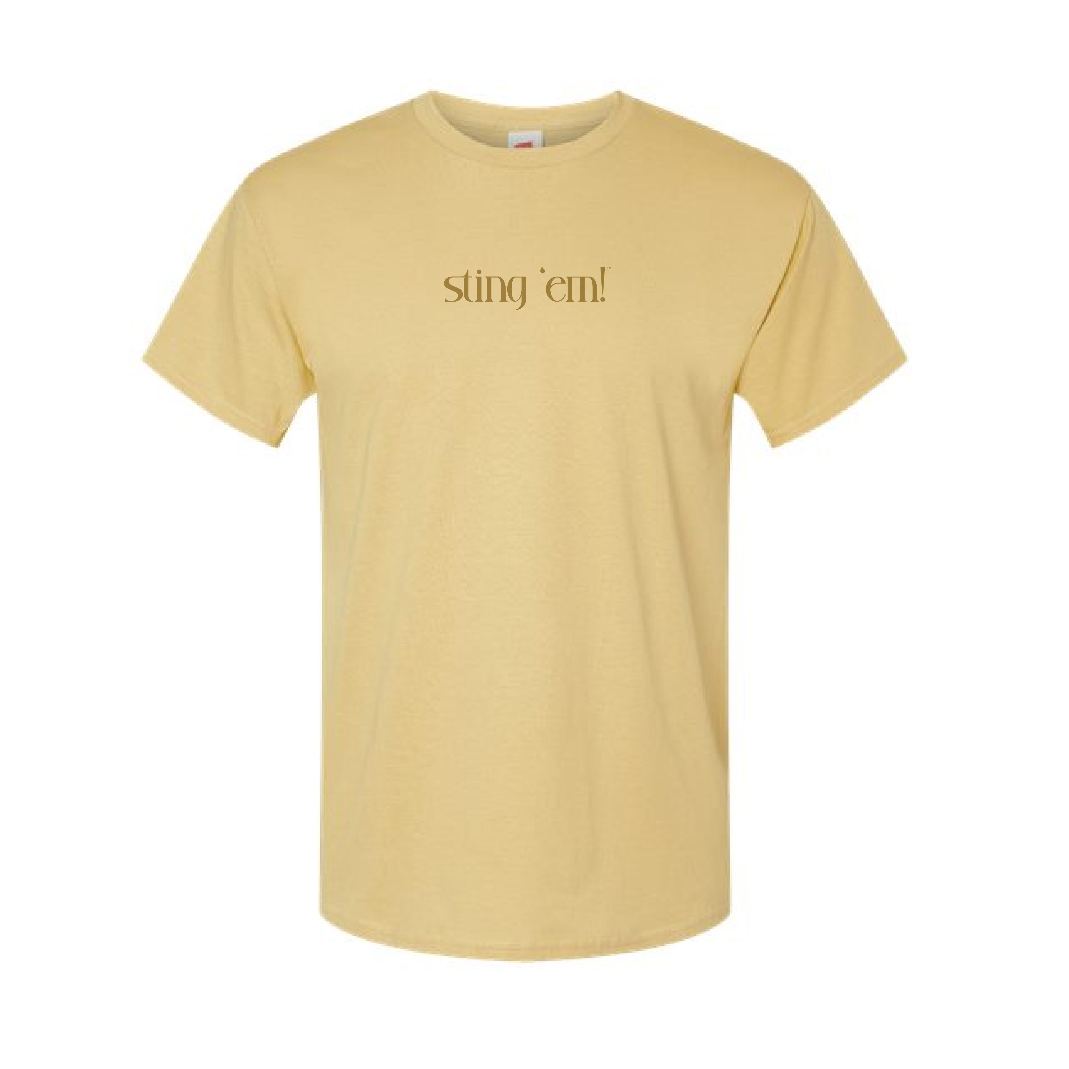 The Sting 'Em! | Trophy Gold Tee – Scarlet & Gold