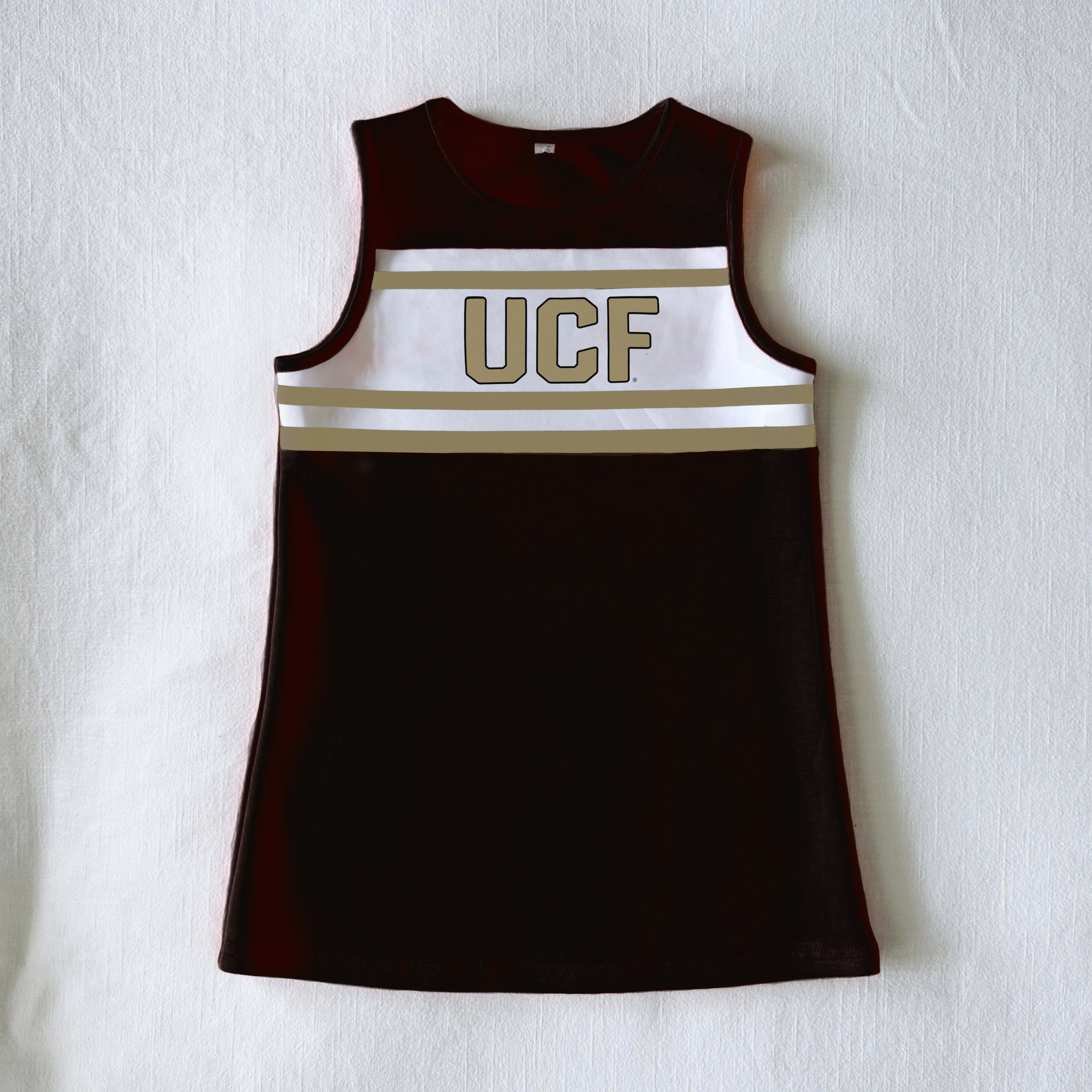 The UCF | Black Classic Cheer Dress – Scarlet & Gold