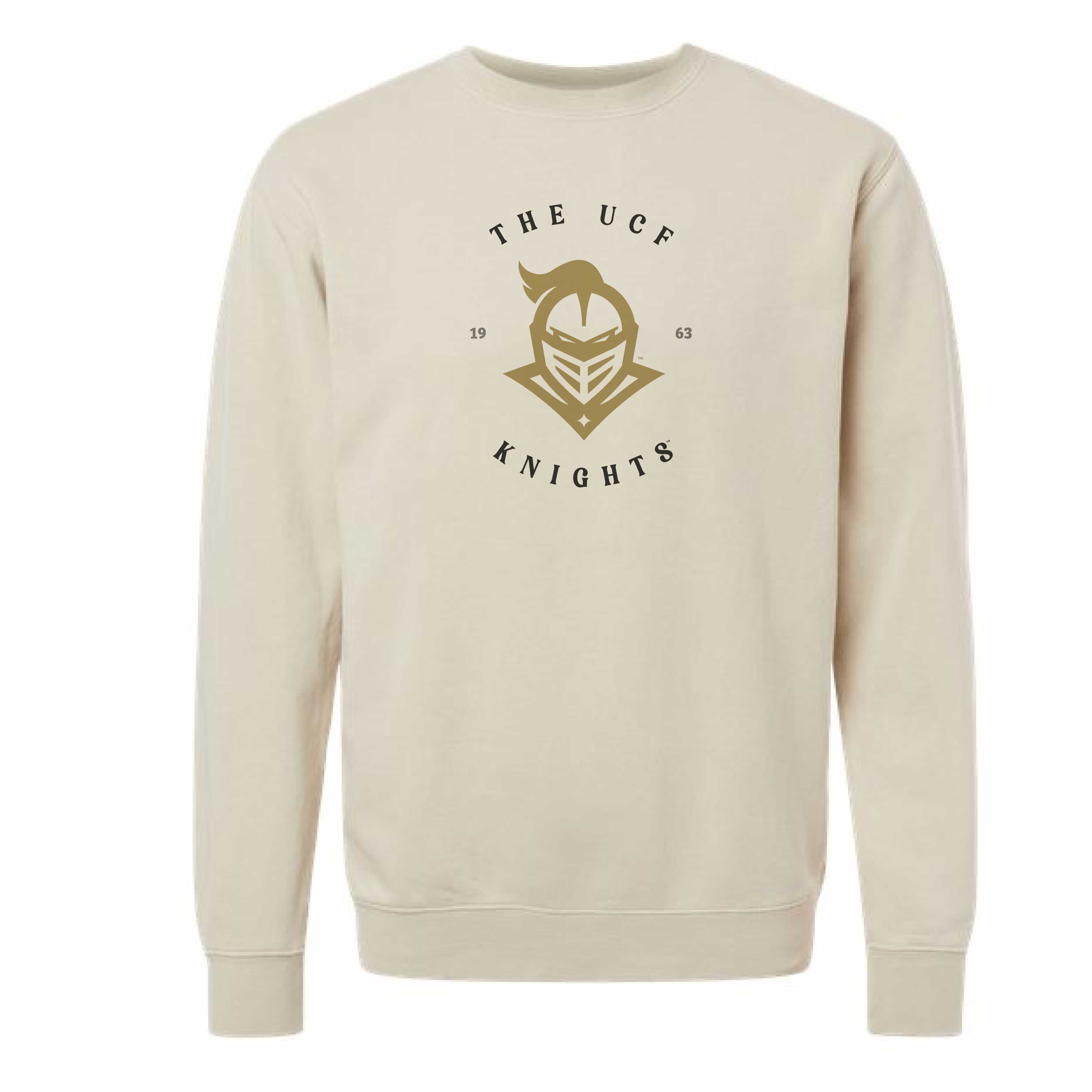 The UCF Knights 1963 | Pigment Ivory Sweatshirt – Scarlet & Gold