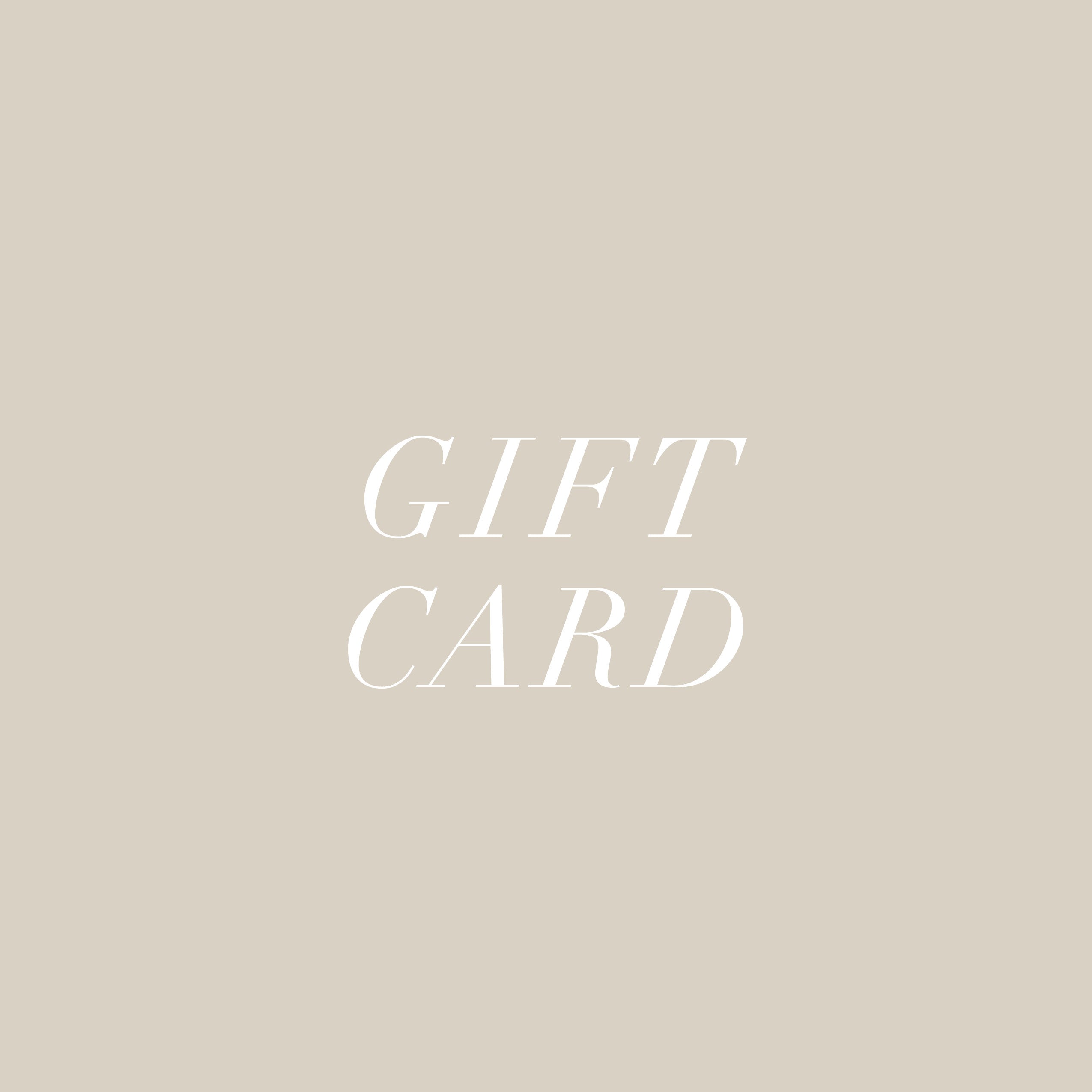 Gift Card – Scarlet & Gold